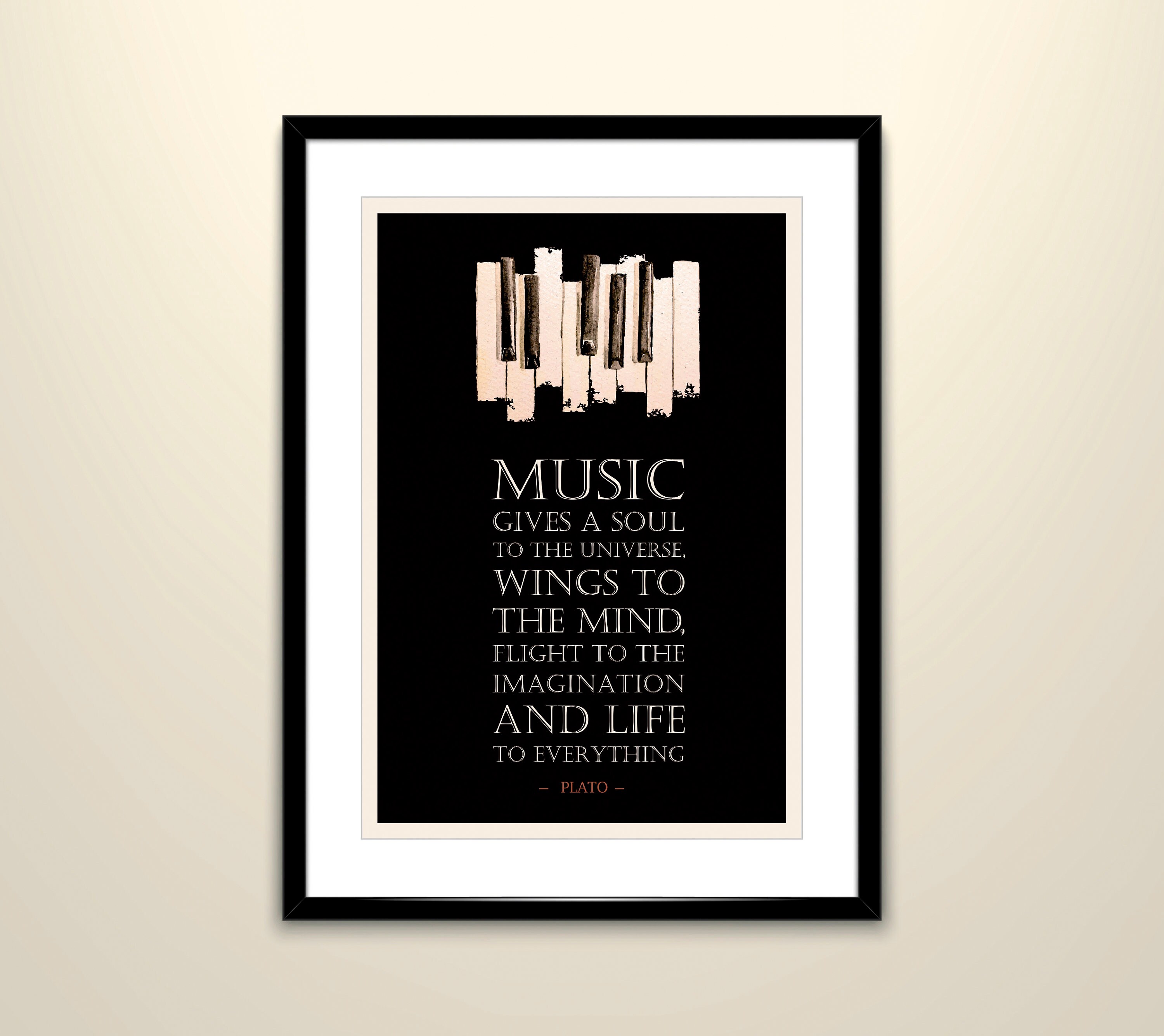 Music Poster, Music Definition, Music Quote, Music Wall Art, Music ...