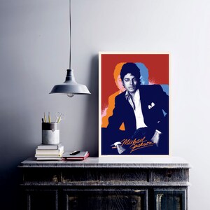 Michael Jackson, Michael Jackson Poster, King of Pop, Pop Art, Music ...