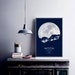 Moon Poster, Full Moon Wall Art, Moon Print, Nature Poster, Big Moon ...