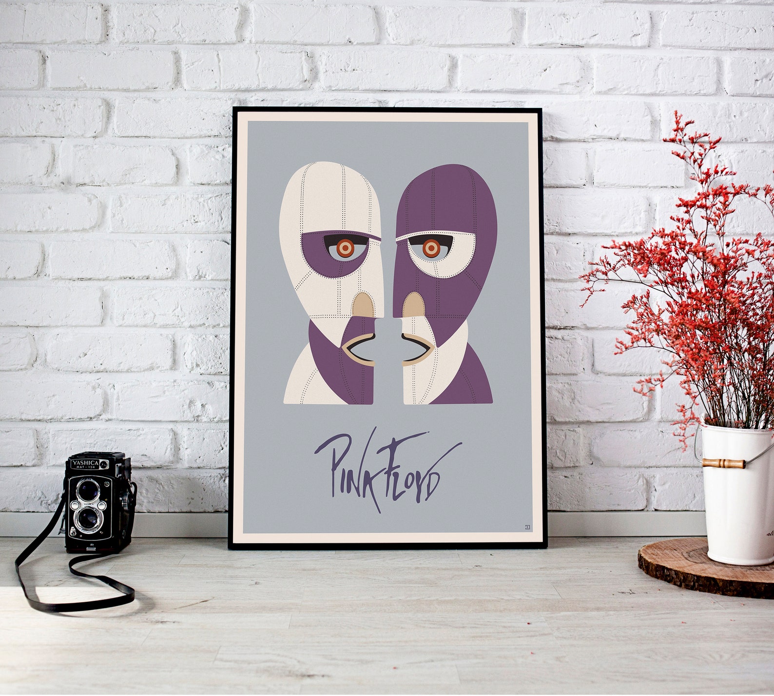 Pink Floyd Poster, Music Poster, Pink Floyd Wall Art, Pink Floyd Print ...