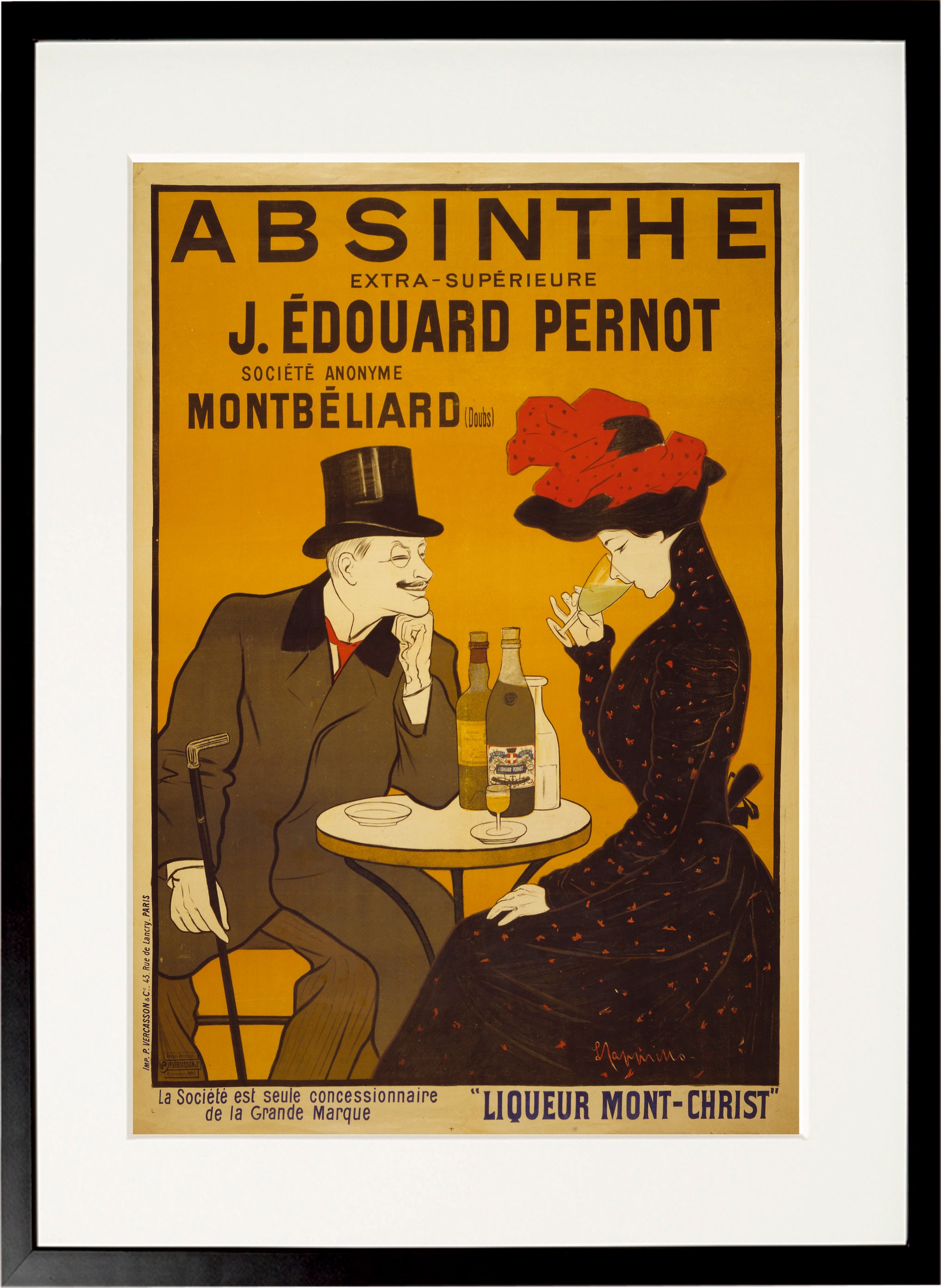 Digital Prints Prints Old French Absinthe poster High quality digital ...