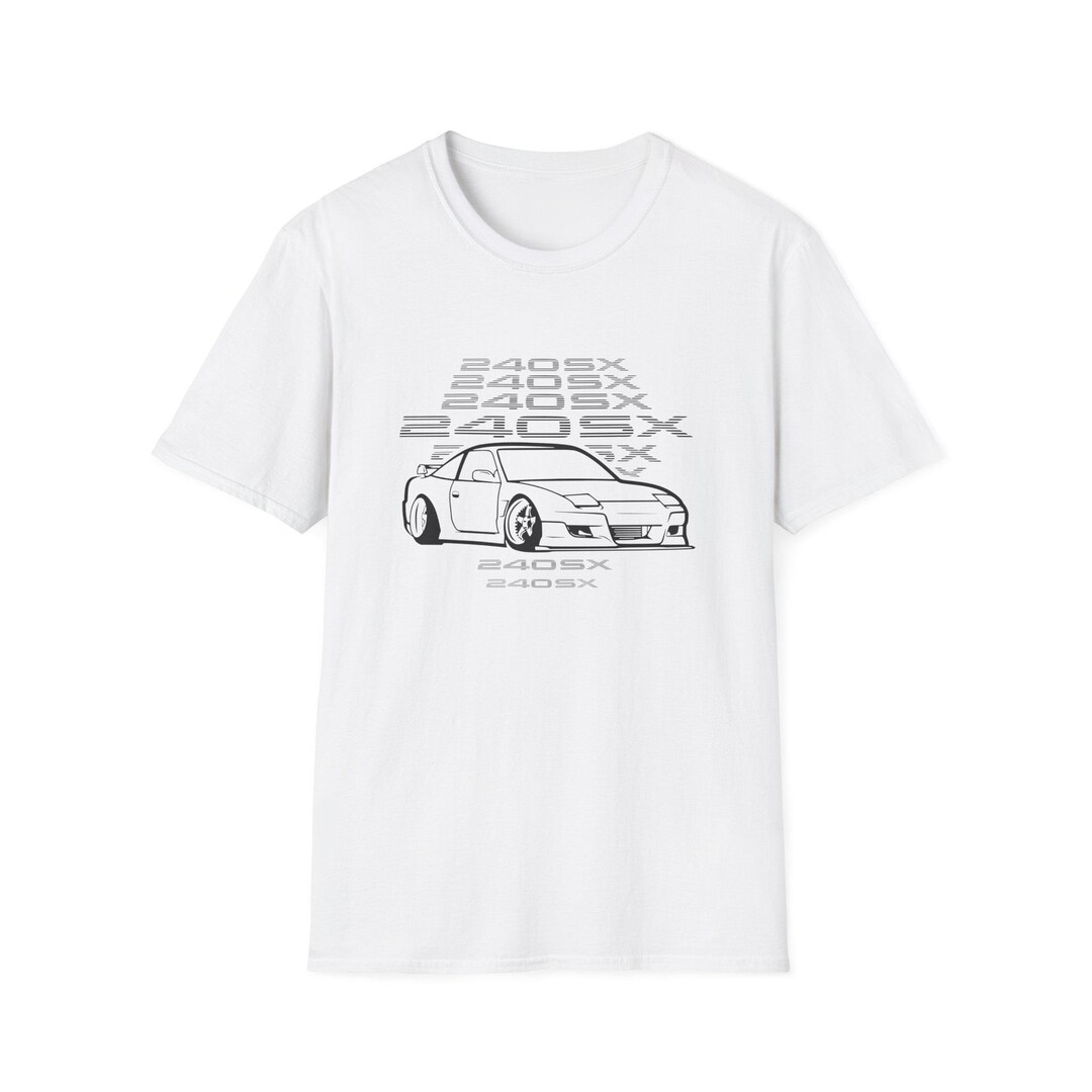 Nissan 240sx S13 Car Phased Art Softstyle T-shirt - Etsy