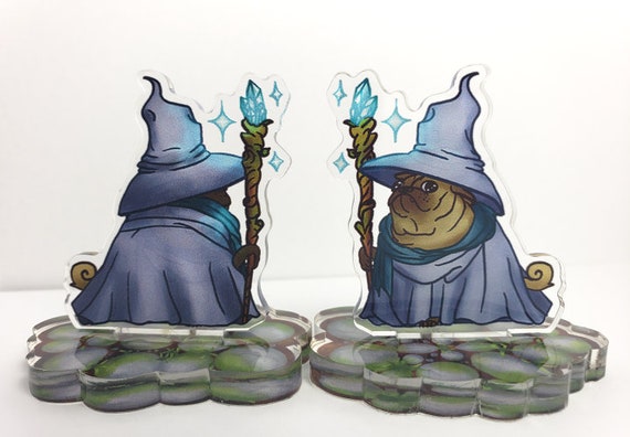 Pug Wizard Standee | Etsy