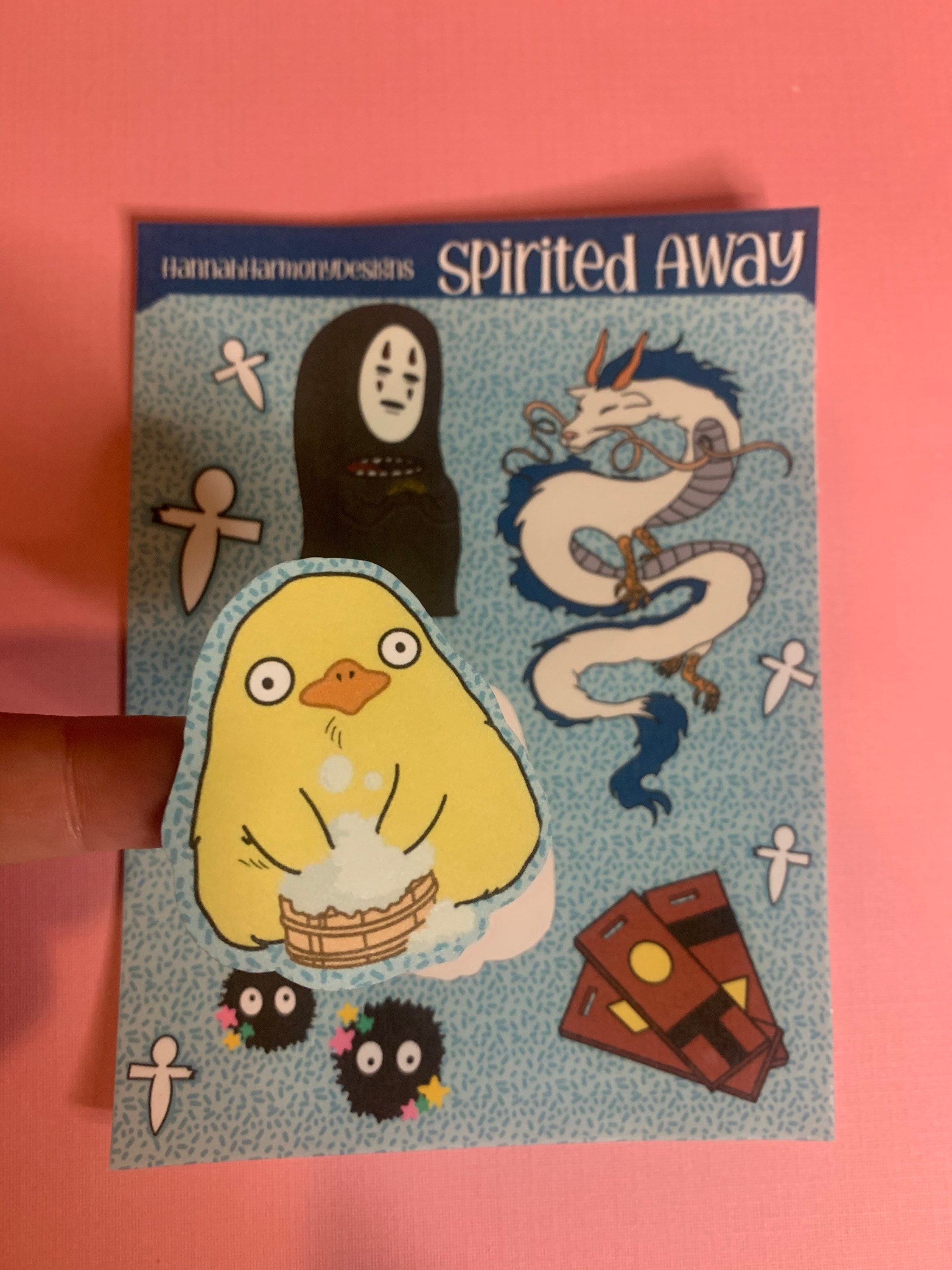Spirited Away Sticker Sheet - Etsy