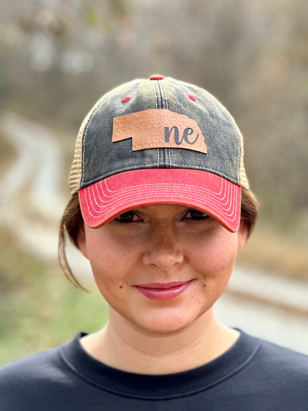 Custom Embossed Leather State Hat | Custom State Ladies Hat | Men's ...