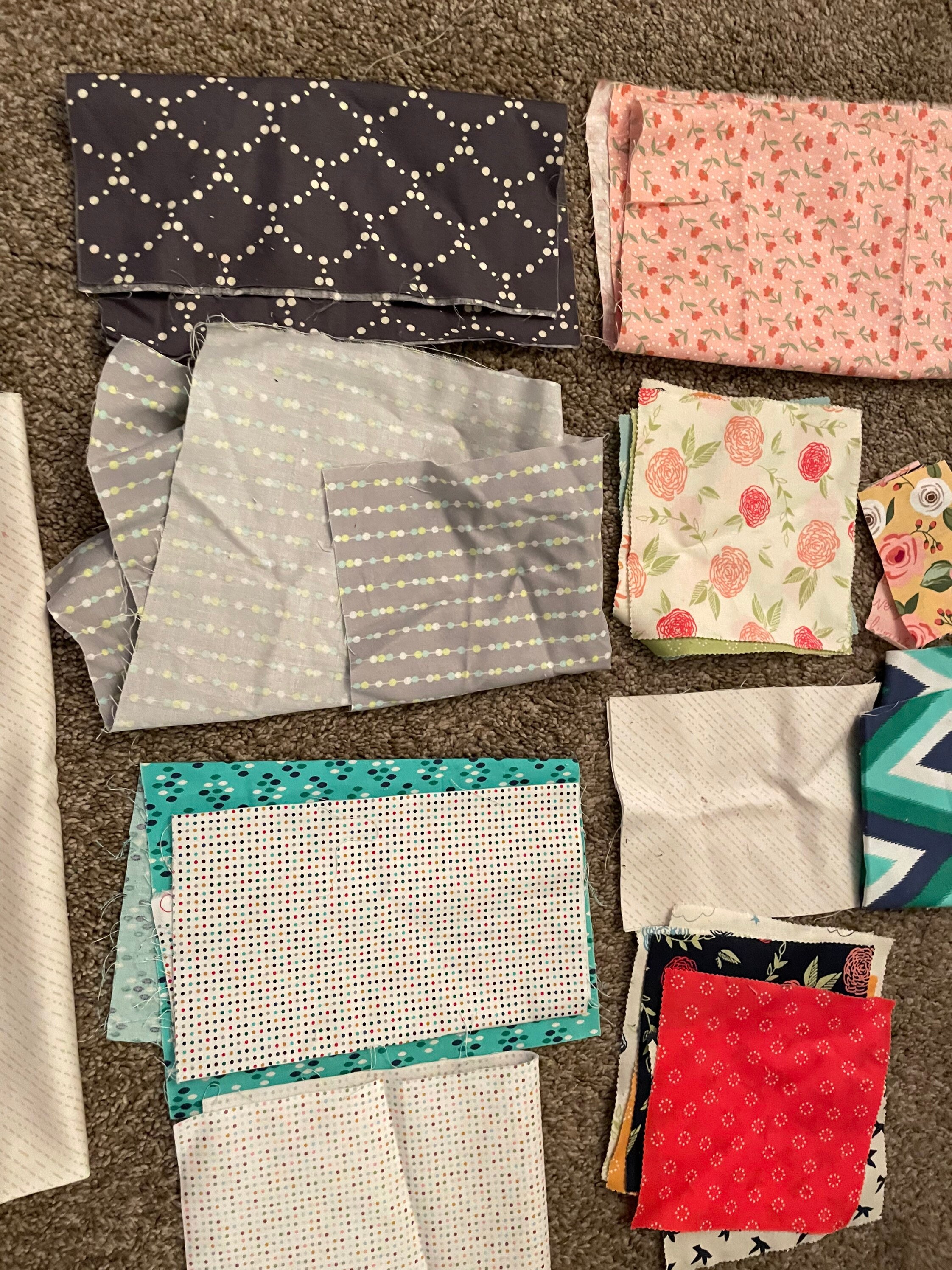 Half Lb Moda Fabrics Scrap Bag - Half Pound - Quilters Cotton - Fabric ...