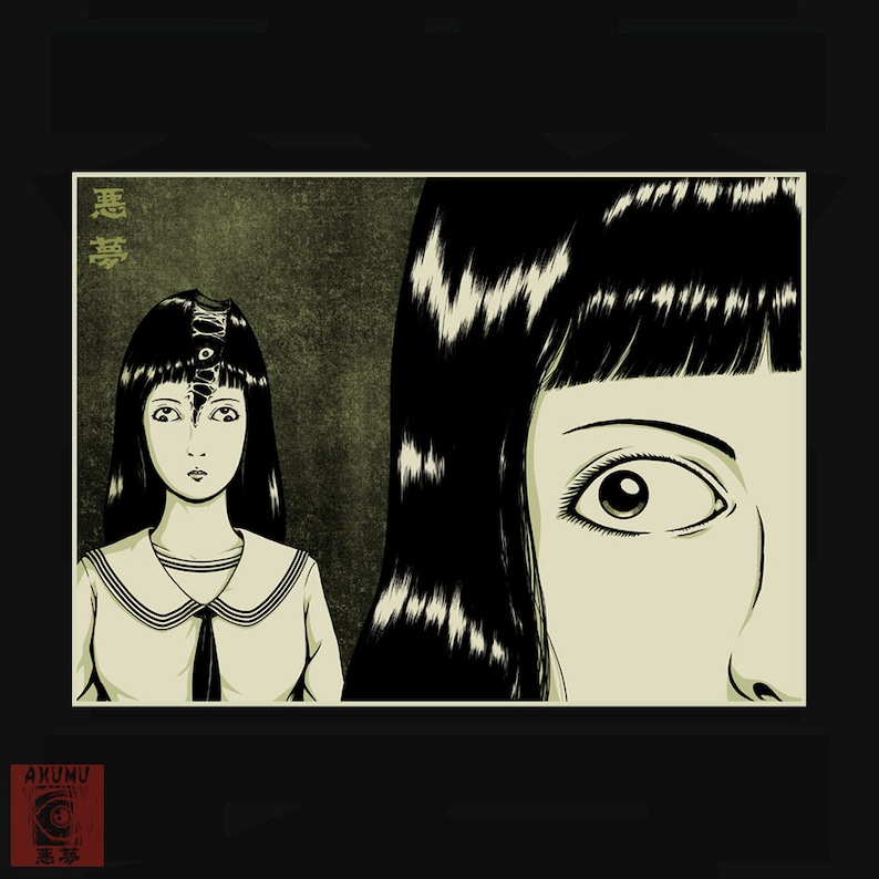 The Nightmare - Japanese Akumu, Grotesque Aesthetics, Creepy Art ...