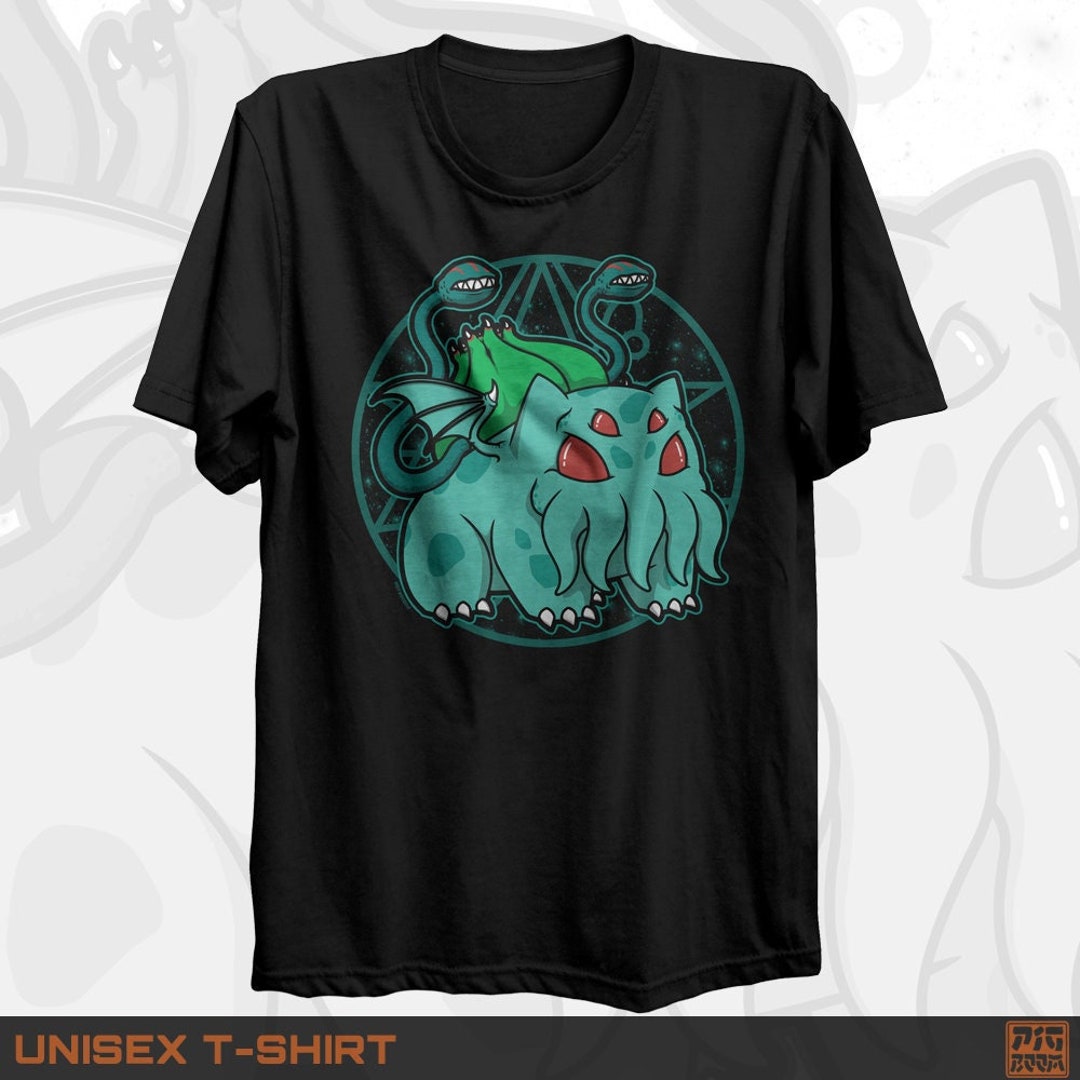 Cthulusaur - Bulba-cthulhu Kawaii Monster | Lovecraftian | Cute Cosmic ...