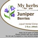 Juniper Tincture - Etsy