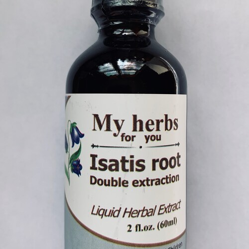 Isatis Root double Extract Tincture - Etsy
