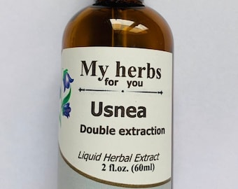 Usnea Double Extract Tincture | Old Man’s Beard Tincture | Usnea Lichen ...