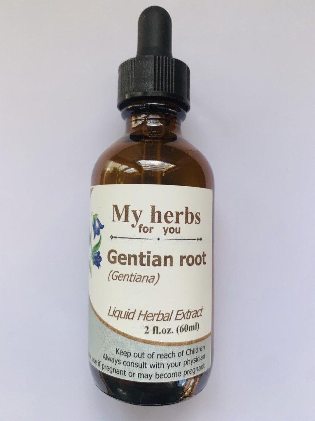 Gentian Root Tincture Gentiana - Etsy