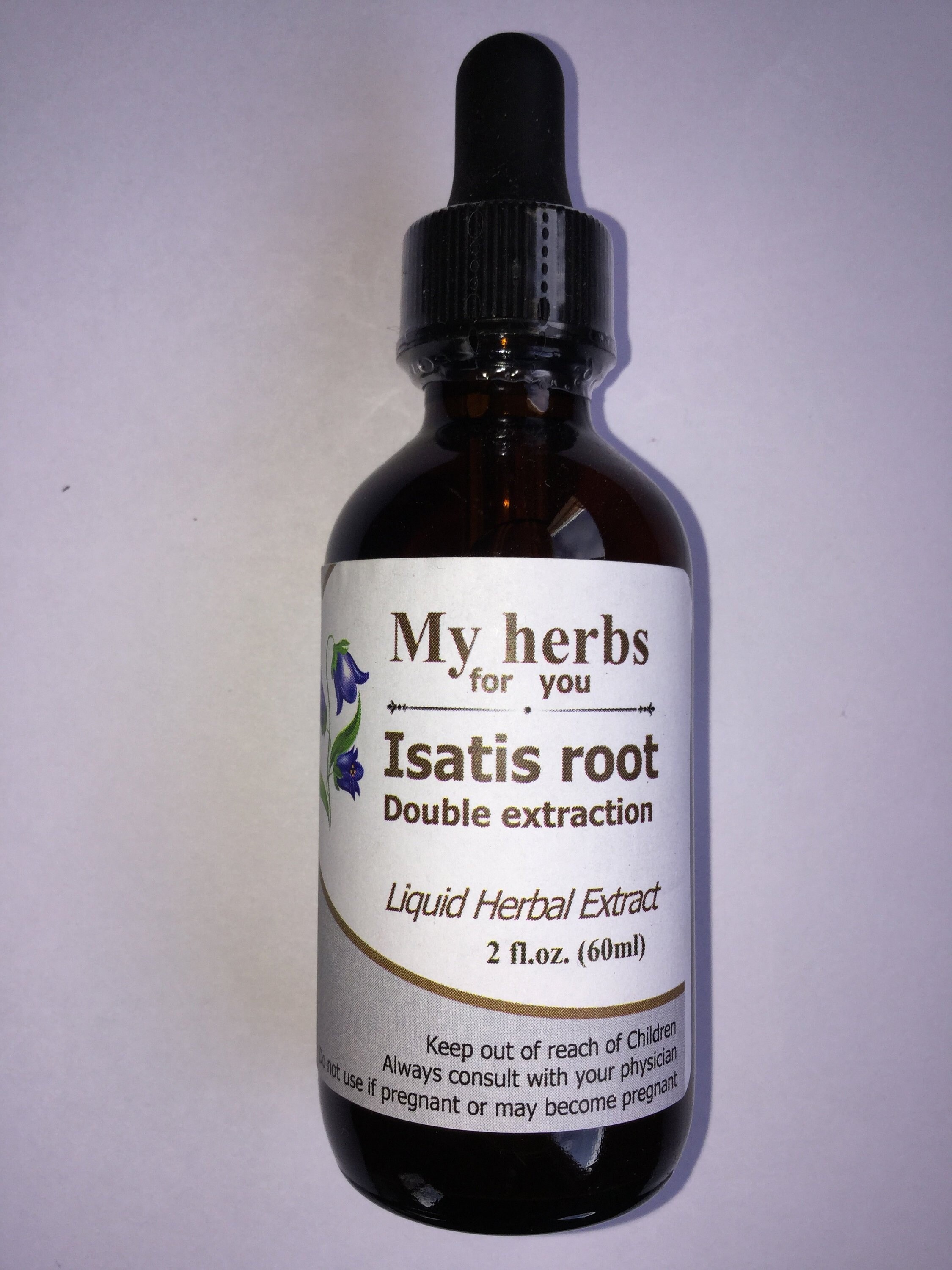 Isatis root Double extract tincture | Etsy