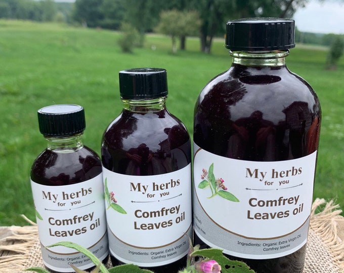 Comfrey Root Oil, Organic - Etsy Canada