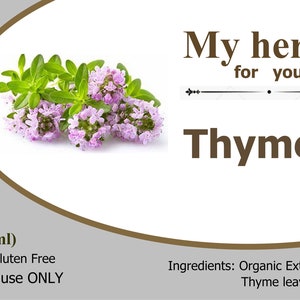 Thyme Oil, Organic - Etsy