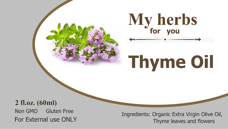 Thyme Oil, Organic - Etsy