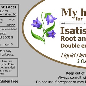 Isatis Root and Leaf (double Extraction) - Etsy