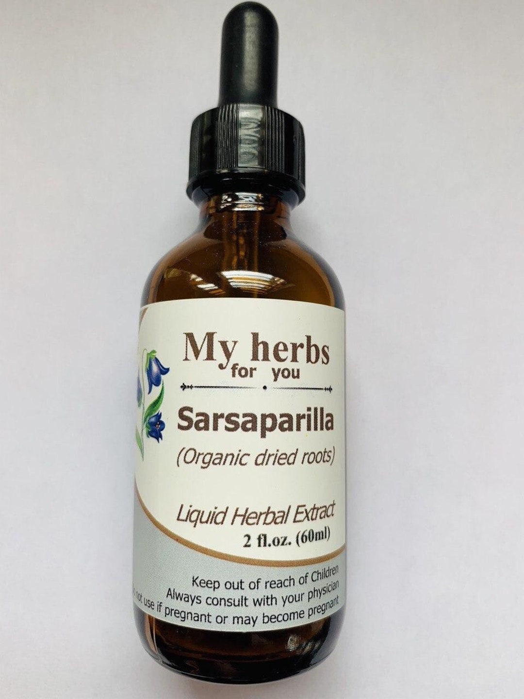 Sarsaparilla (organic Dry Roots) Tincture, Smilax - Etsy