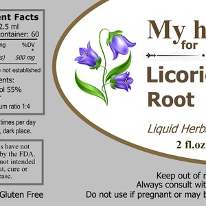 Licorice Root Tincture (organic Dry Root) - Etsy