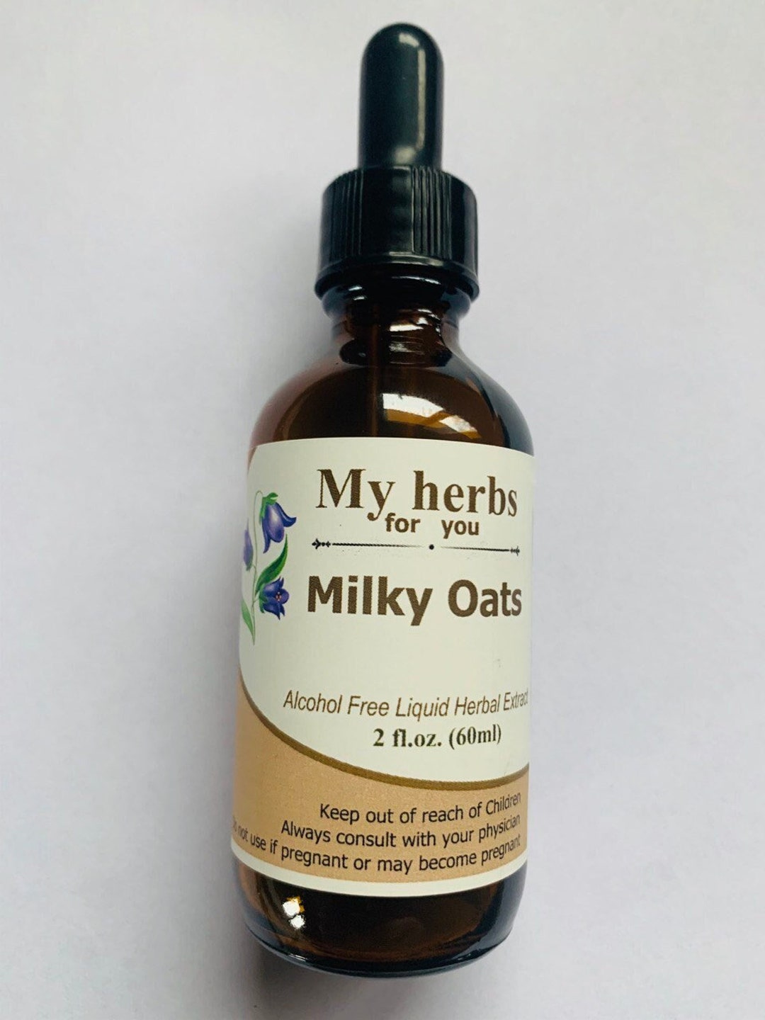 Milky Oats Glycerite, Organic (alcohol Free) - Etsy