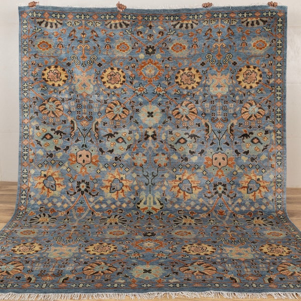Blue Persian Rug - Etsy