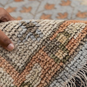 Blue Cream Tree of Life Soft Wool Hand Knotted Rug CUSTOMIZE in Any ...