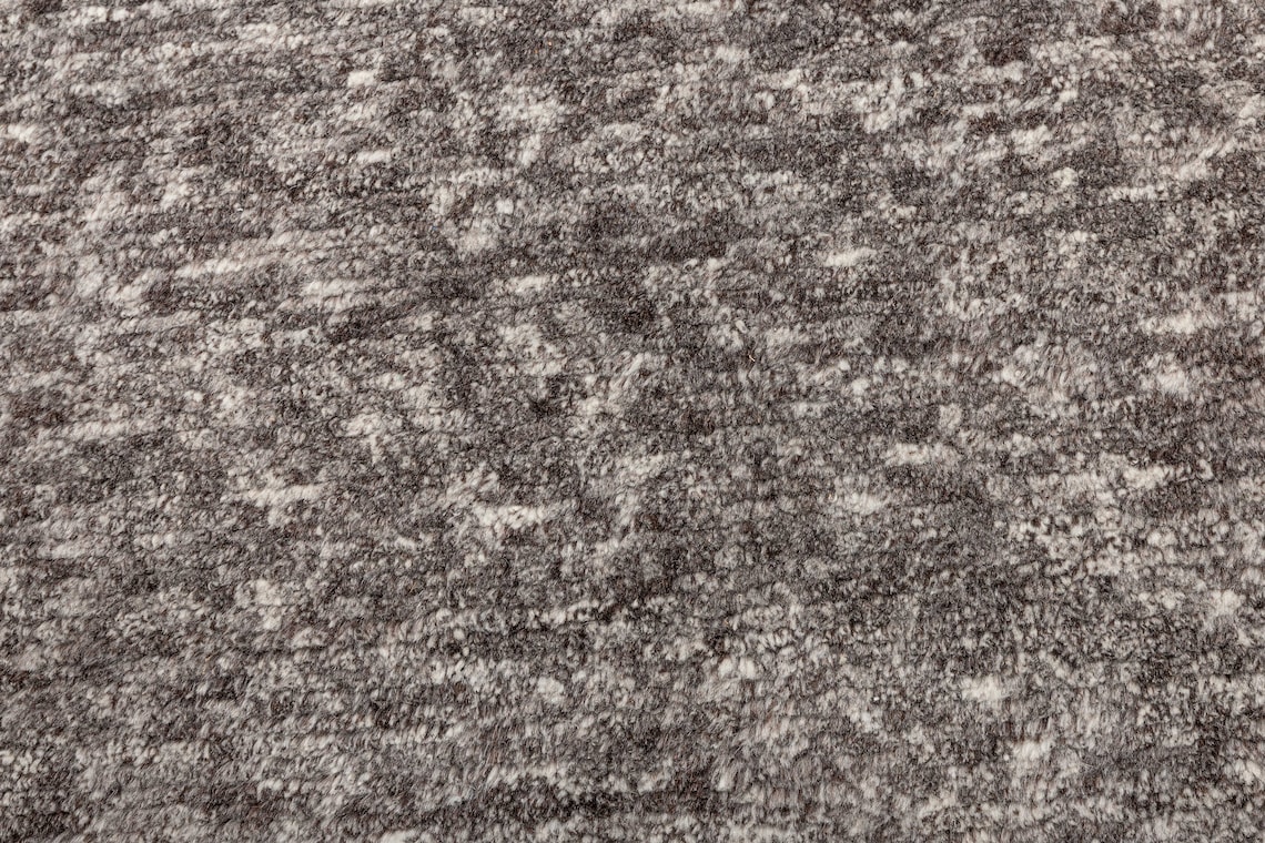 8x10 Rug Charcoal Gray Natural Handknotted Wool Rug 1744 | Etsy