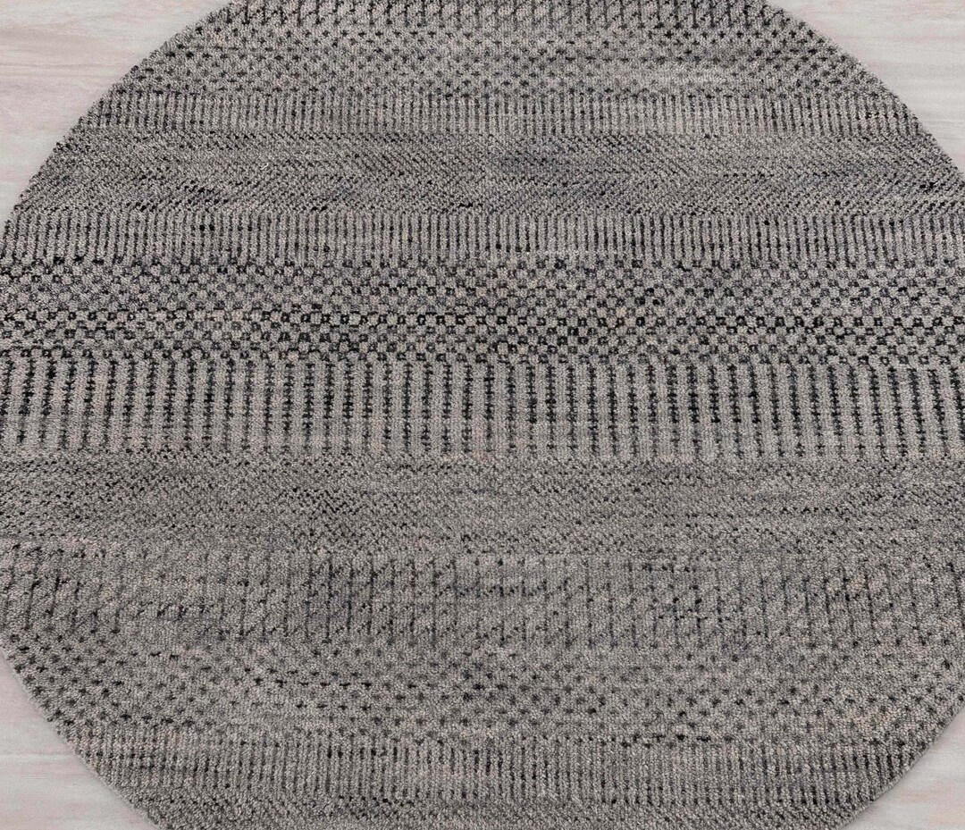 3x3 Rug Savannah Round Rug/rug/area Rug/floor Rugs/handmade Rug #5599 ...