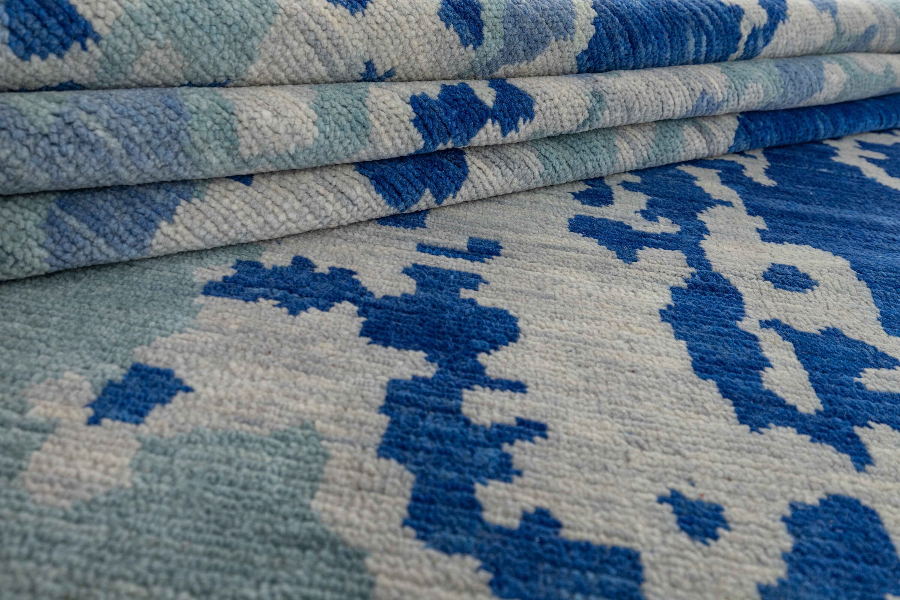 10x14 Modern Handmade Abstract Wool Area Rug 8013 300x450 - Etsy