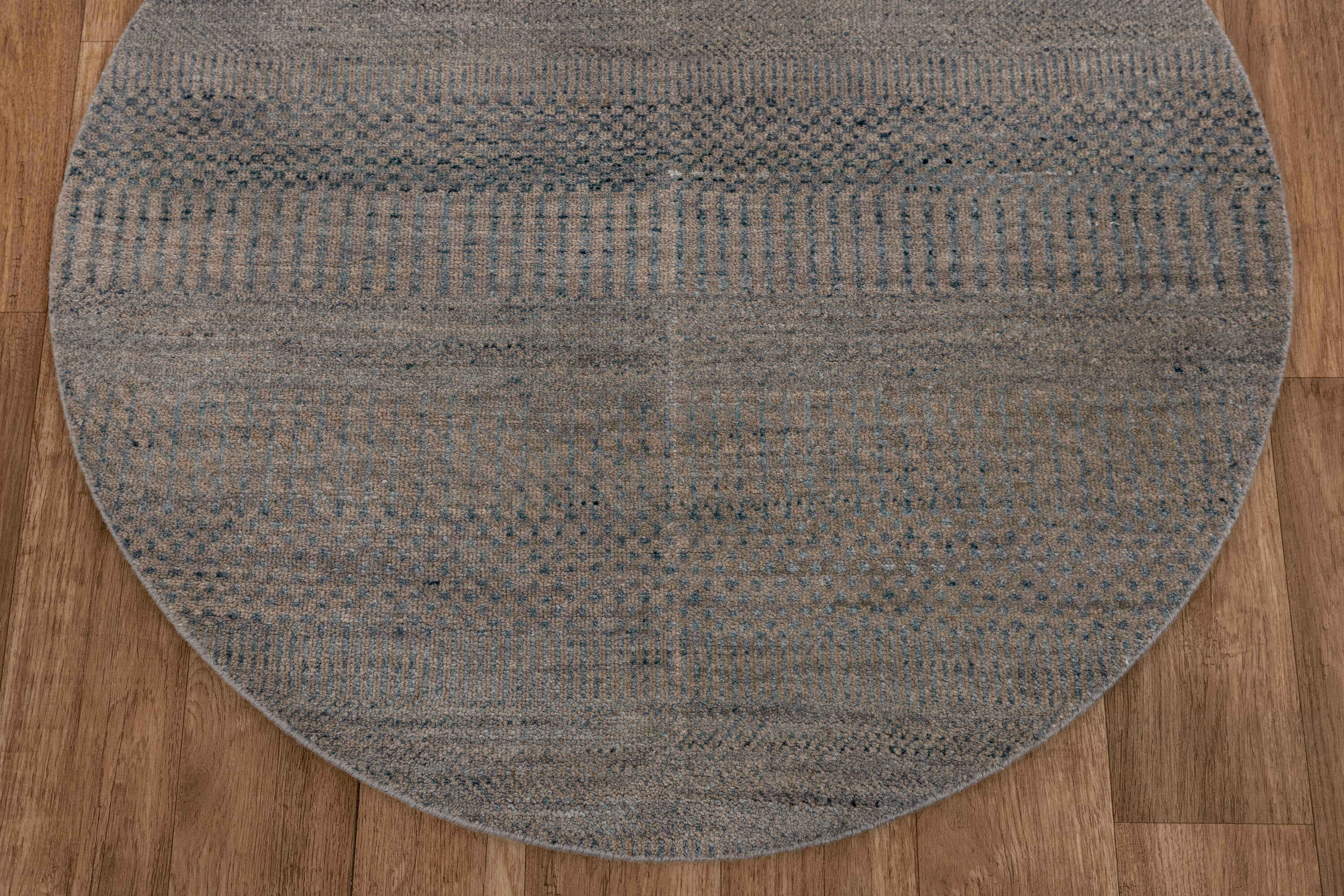 3x3 Savannah Rug Round Area Wool Rug 3 Foot Round Handmade - Etsy