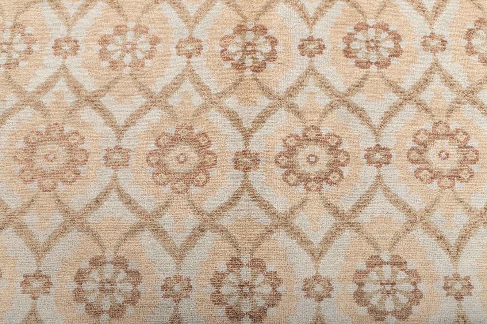 10x14 Rug Transitional Handmade Wool Area Colors Beige Camel | Etsy