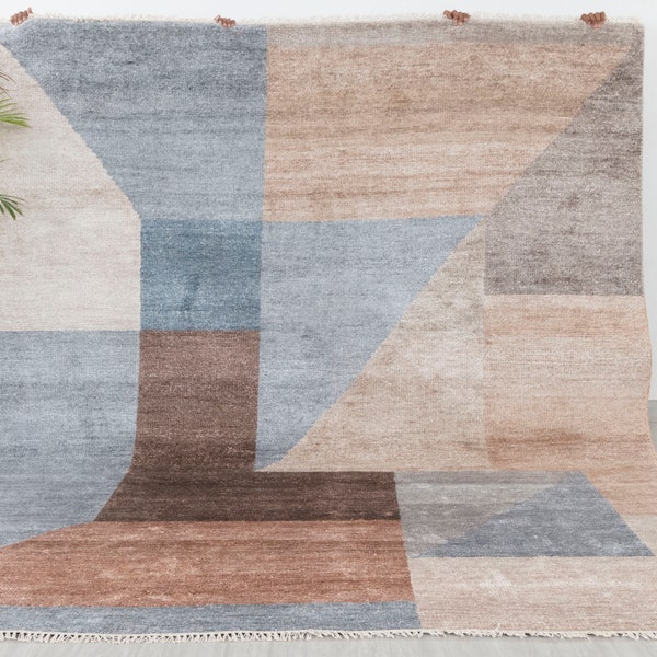 Mid Century Rug - Etsy