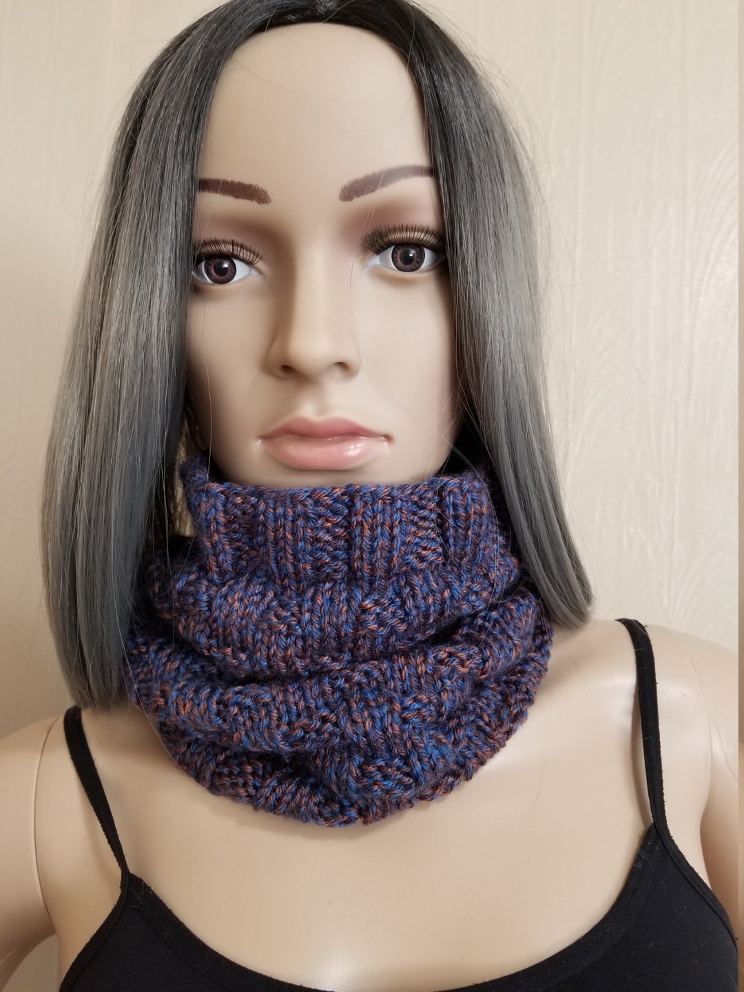 Neck Warmer / Neck Scarf/ Cowl Neck Scarf / Hand Knitted Neck Warmer ...