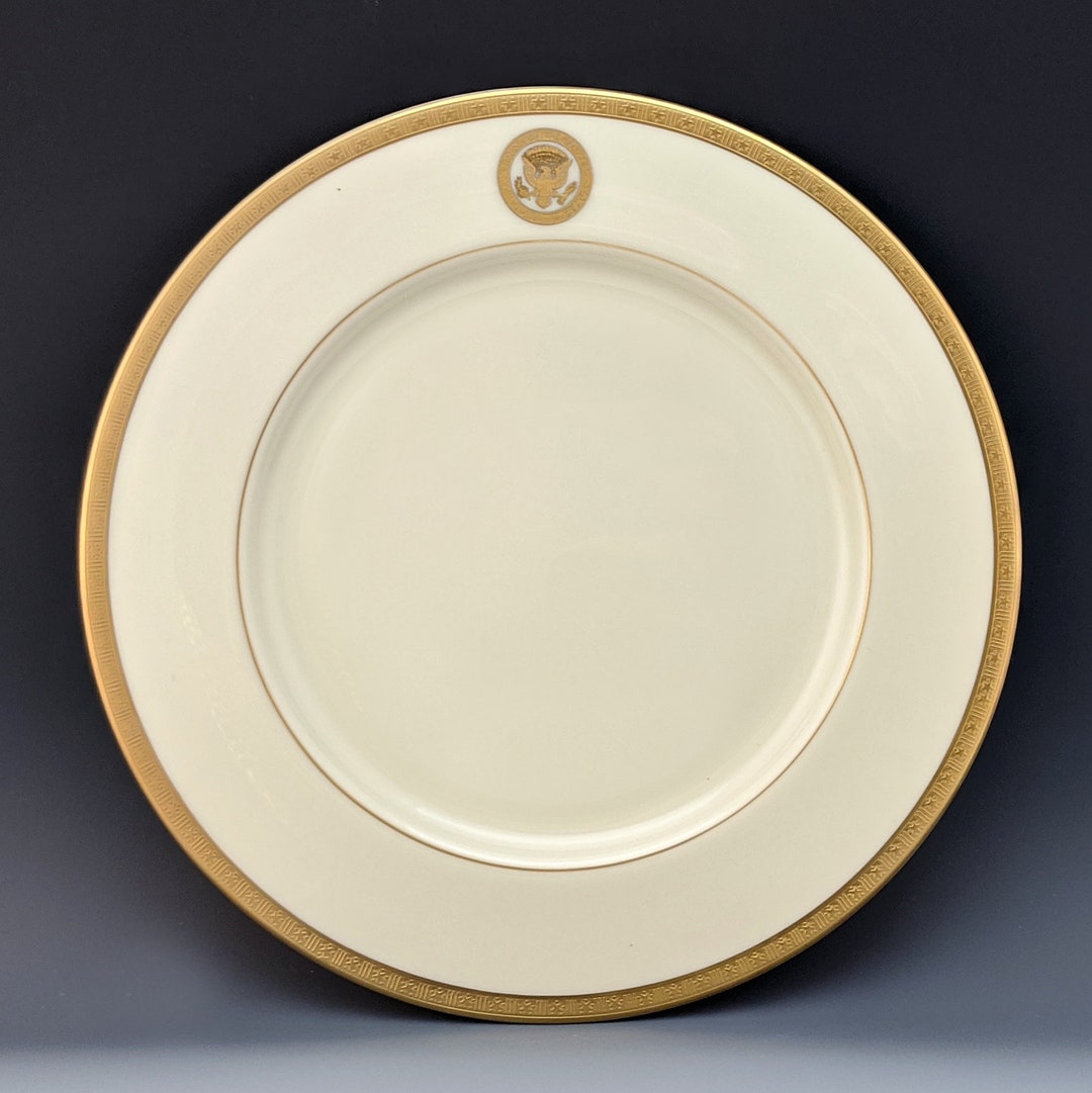 Lenox US Vice Presidential VP Dinner Plate Clinton Gore Bush Cheney ...