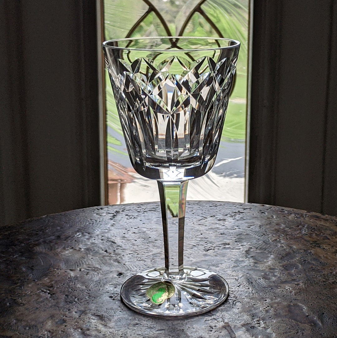 NEW Waterford Crystal PATRICK Claret Red Wine Glass 5 3/4" Ireland Made ...