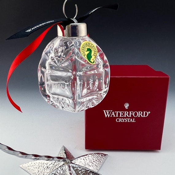 Waterford Crystal 1999 Annual Ball Ornament 8th in Series Etsy