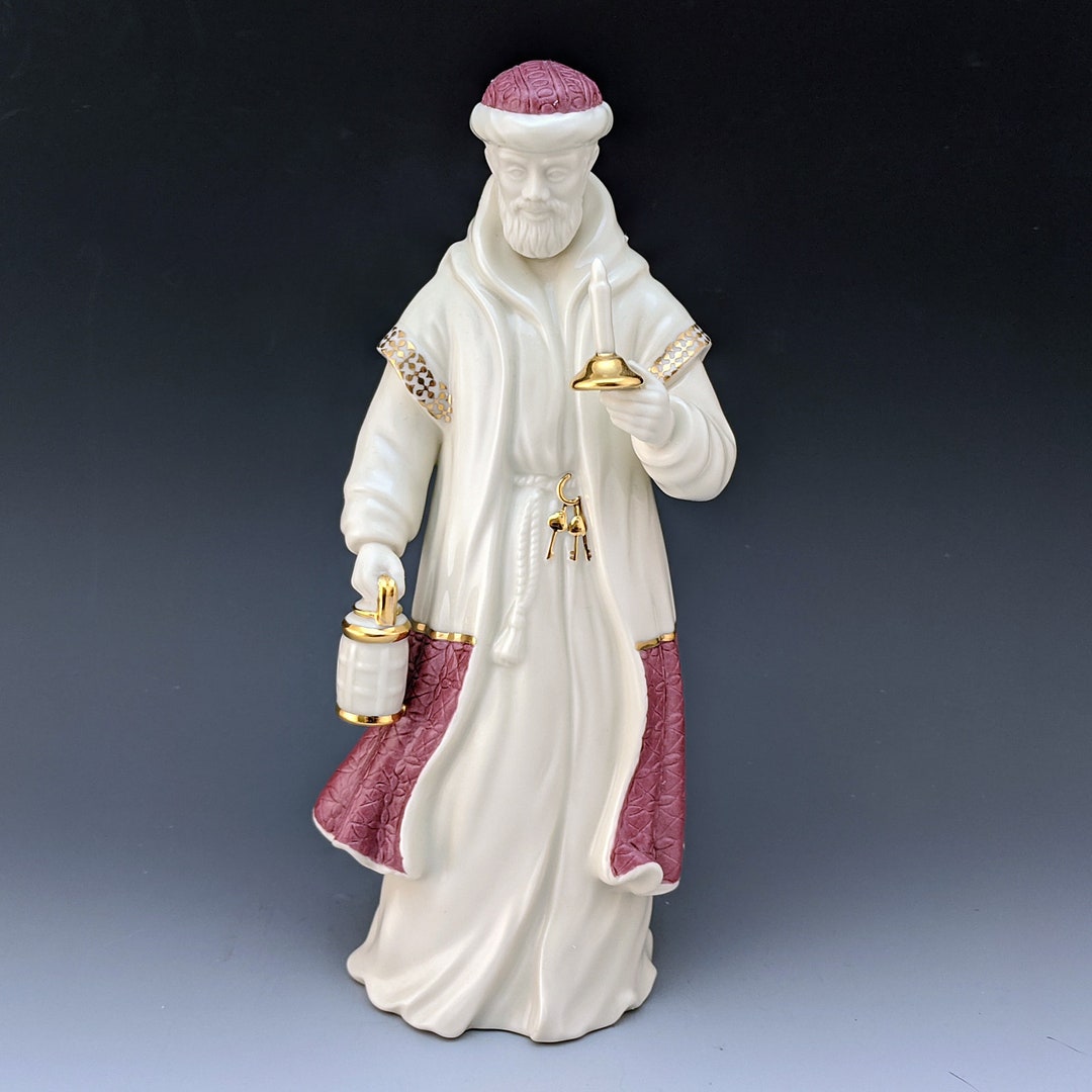 Lenox China First Blessing Nativity 8 3/4 Innkeeper Figurine W/ Lantern NOS - Etsy