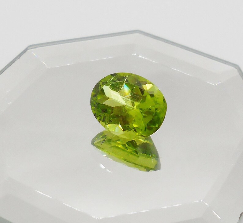Natural Loose Arizona Peridot Oval Shape 6.15 Carat Gemstone - Etsy