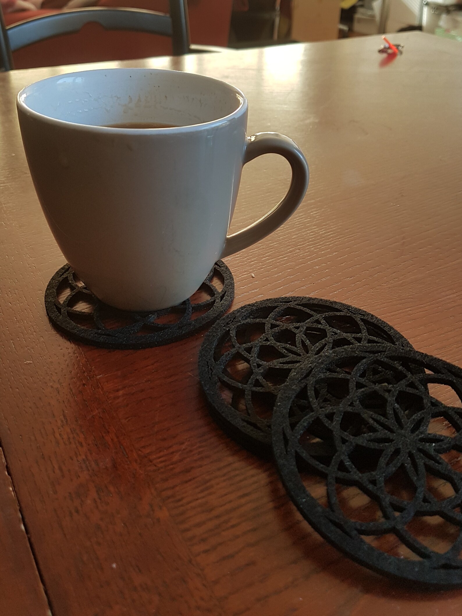 Coaster Drinking Set,felt Drinking Coasters, Bar Coasters Coffee ...