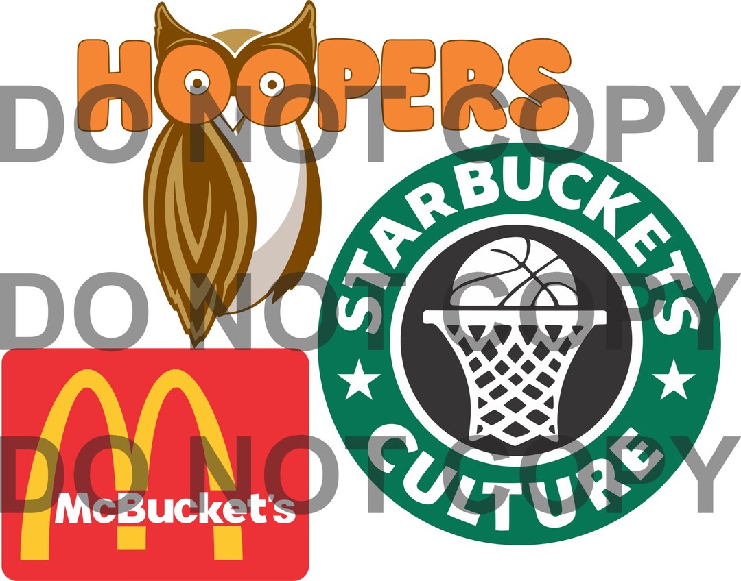 Hoopers-mcbucket-starbucket SVG PDF and PNG - Etsy