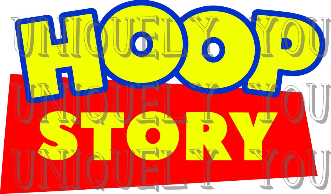 Hoop Story SVG PDF and PNG - Etsy