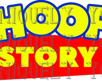 Hoopsrus Hoop Story and Bucketway SVG PDF and PNG | Etsy