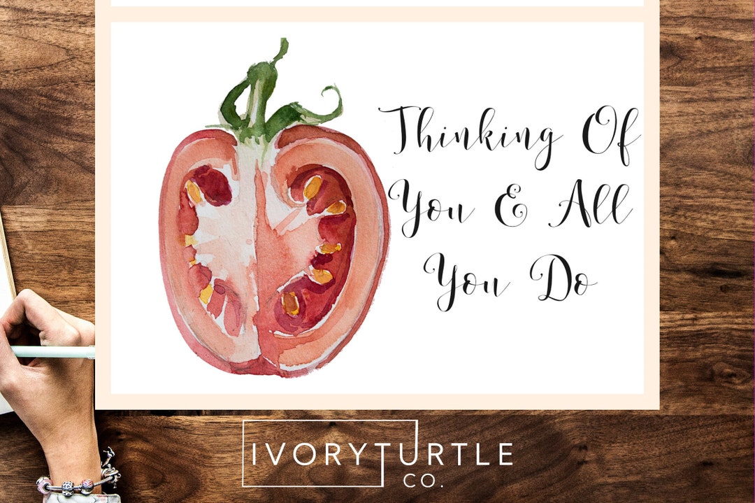 Thinking of You & All You Do Printable Card- UNLIMITED PRINTABLE ...