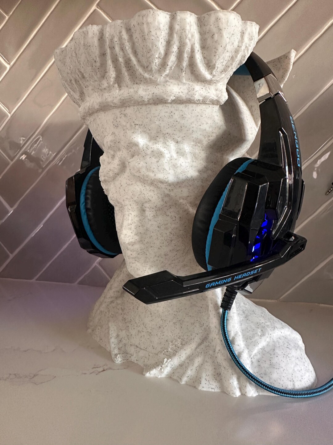 Ancient Greek Karyatid Headphone Holder Mount Caryatid - Etsy