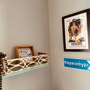 Custom 11” Greek Island Road Sign: 3D Printed Home Decor - Etsy