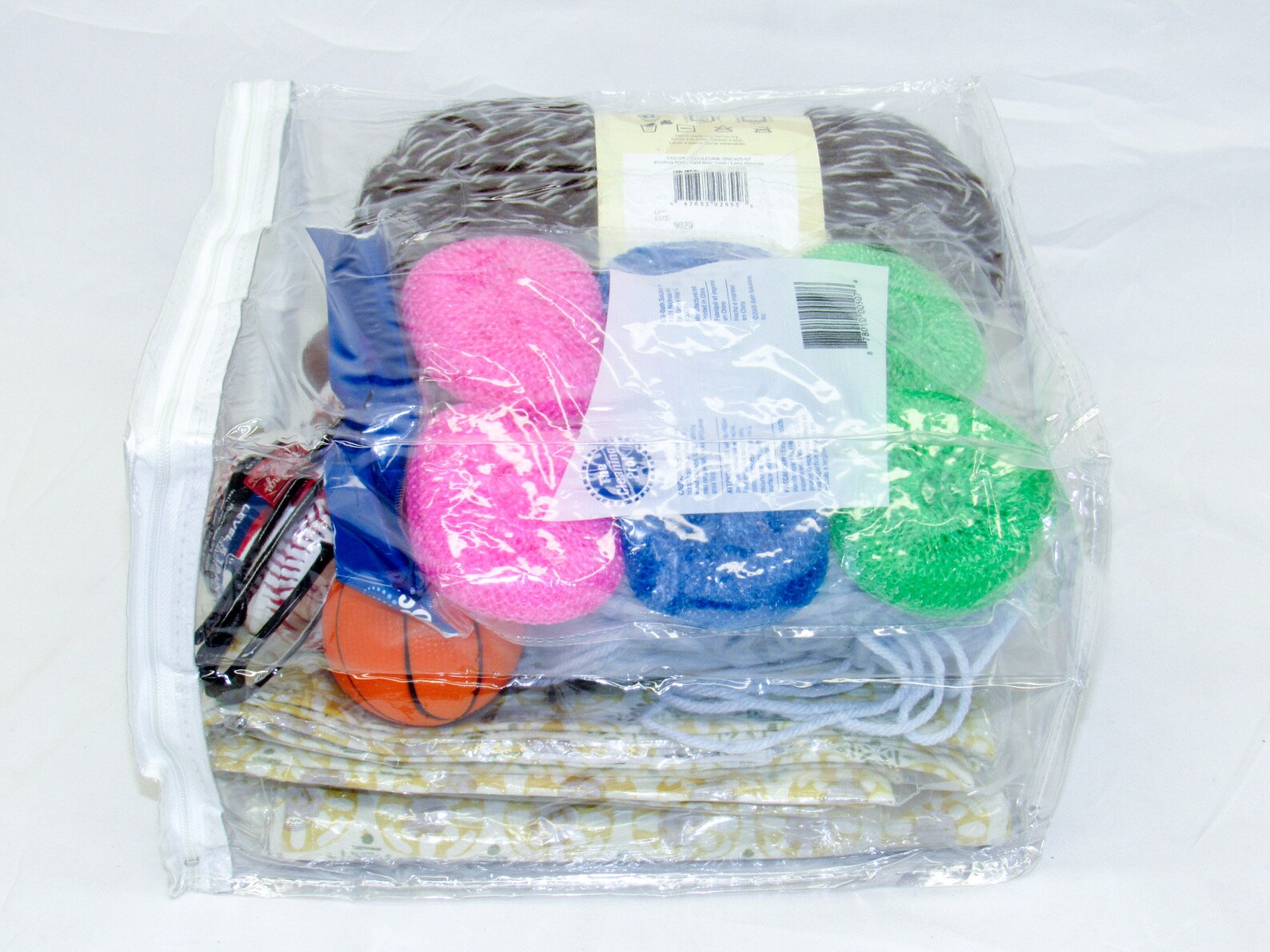 8-pack Heavy Duty Vinyl Zippered See-through Storage Bags With Handle ...