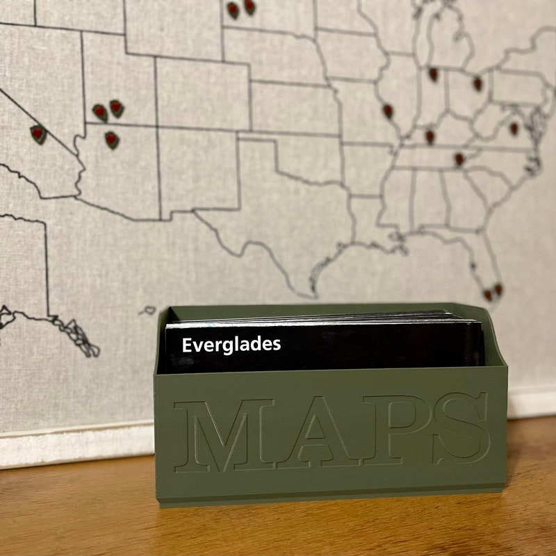 Map Holder 3d Printed - Etsy