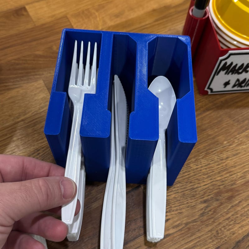 Silverware Caddy - Etsy