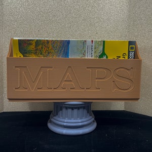 National Park Map Storage Box: Large Natgeo Size - Etsy