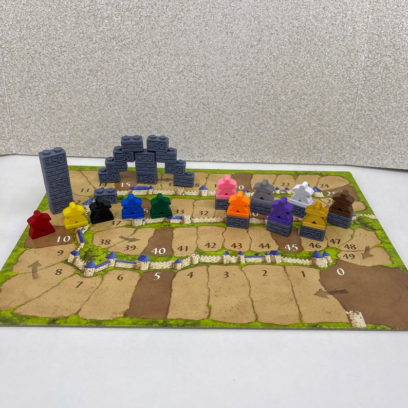 Carcassonne Meeple Block Scoring System - Etsy